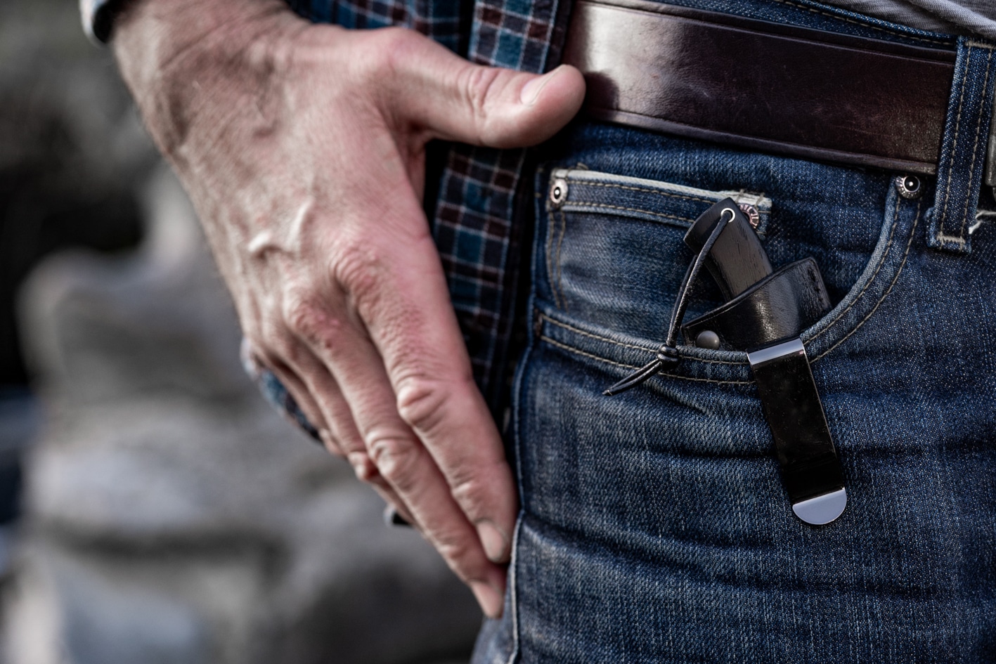 Fourreau couteau Morta fixe EDC | Couteaux Morta